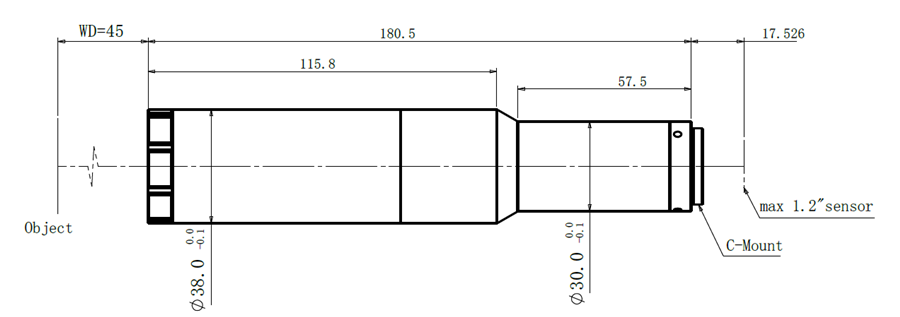 DTCA121-5-最高支持1.2‘’靶面相机